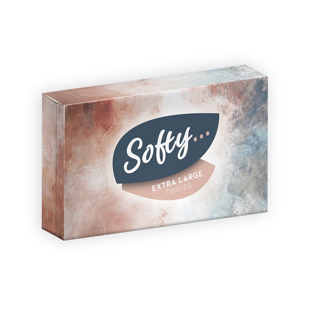 Softy Facial Tissue Extra Large 80 sheets 2ply - Pack of 24 – Care Express