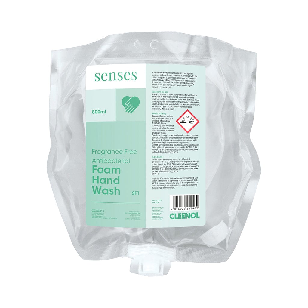 Senses Antibacterial Foam Hand Wash 3 x 800ml – Care Express